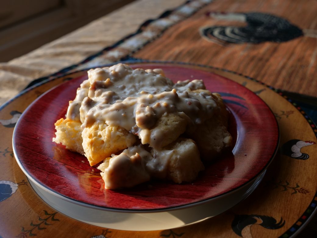 Biscuits ‘n Gravy: Back to My Roots | Baking With Julie