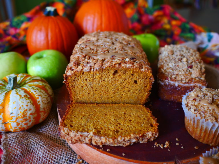 Pumpkin Apple Bread | Baking With Julie