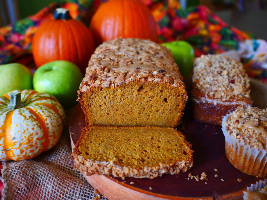 Pumpkin Apple Bread | Baking With Julie