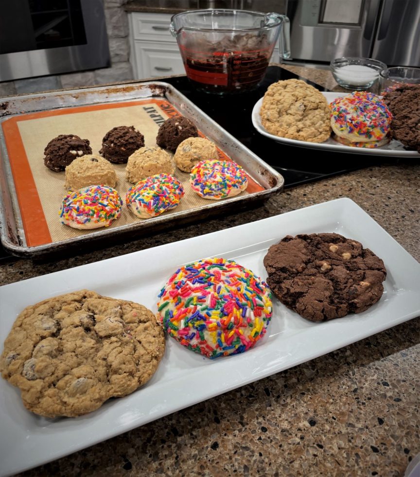 Monster Cookies | Baking With Julie