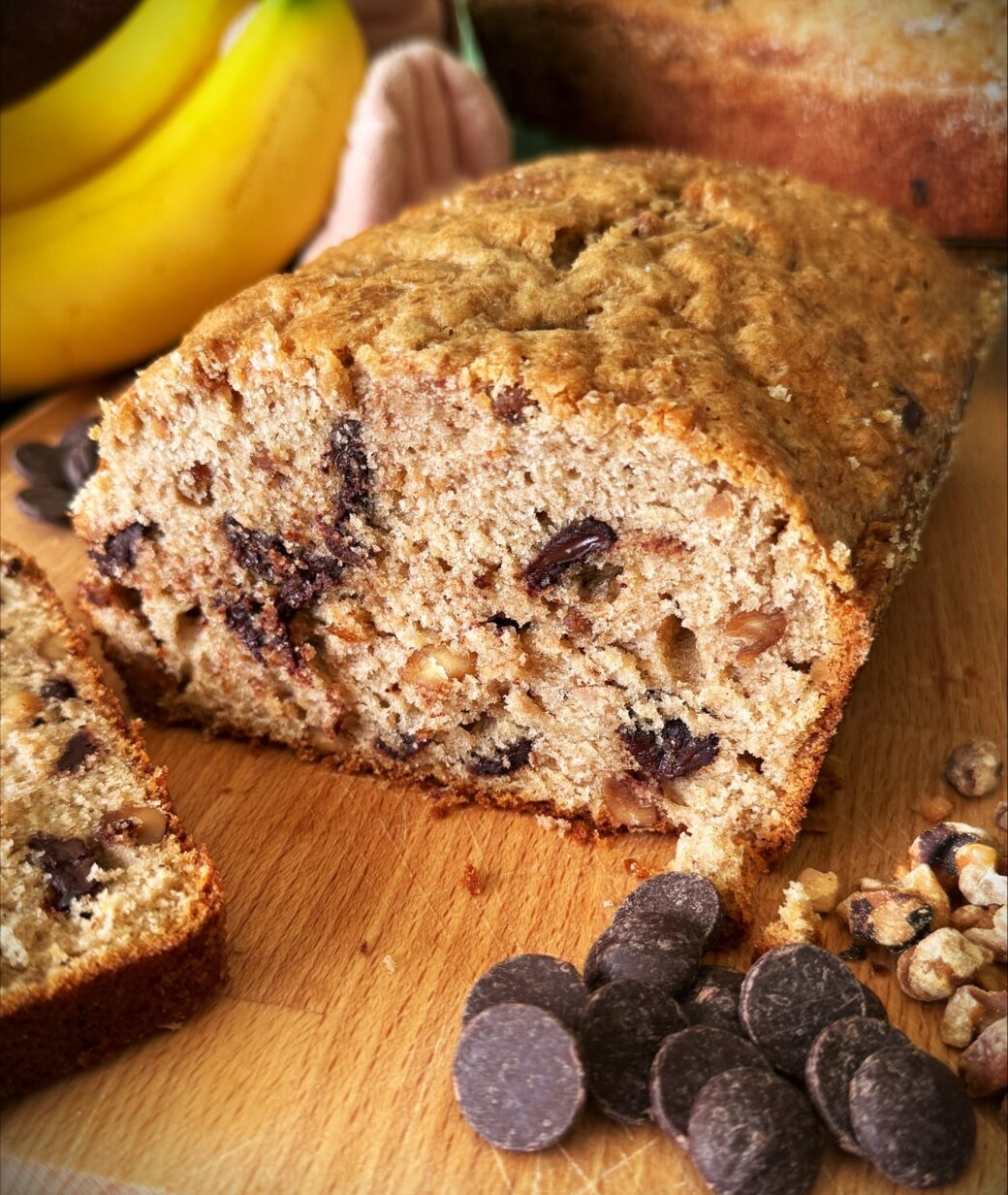 Chunky Monkey Banana Bread | Baking With Julie